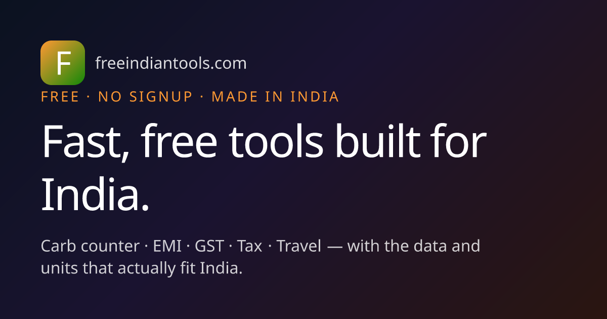 Cheque Validity Checker (3-month rule) · Free Indian Tools